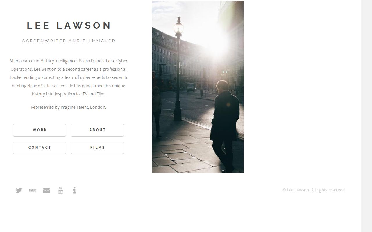 Lee Lawson - Screenwriter and Filmmaker